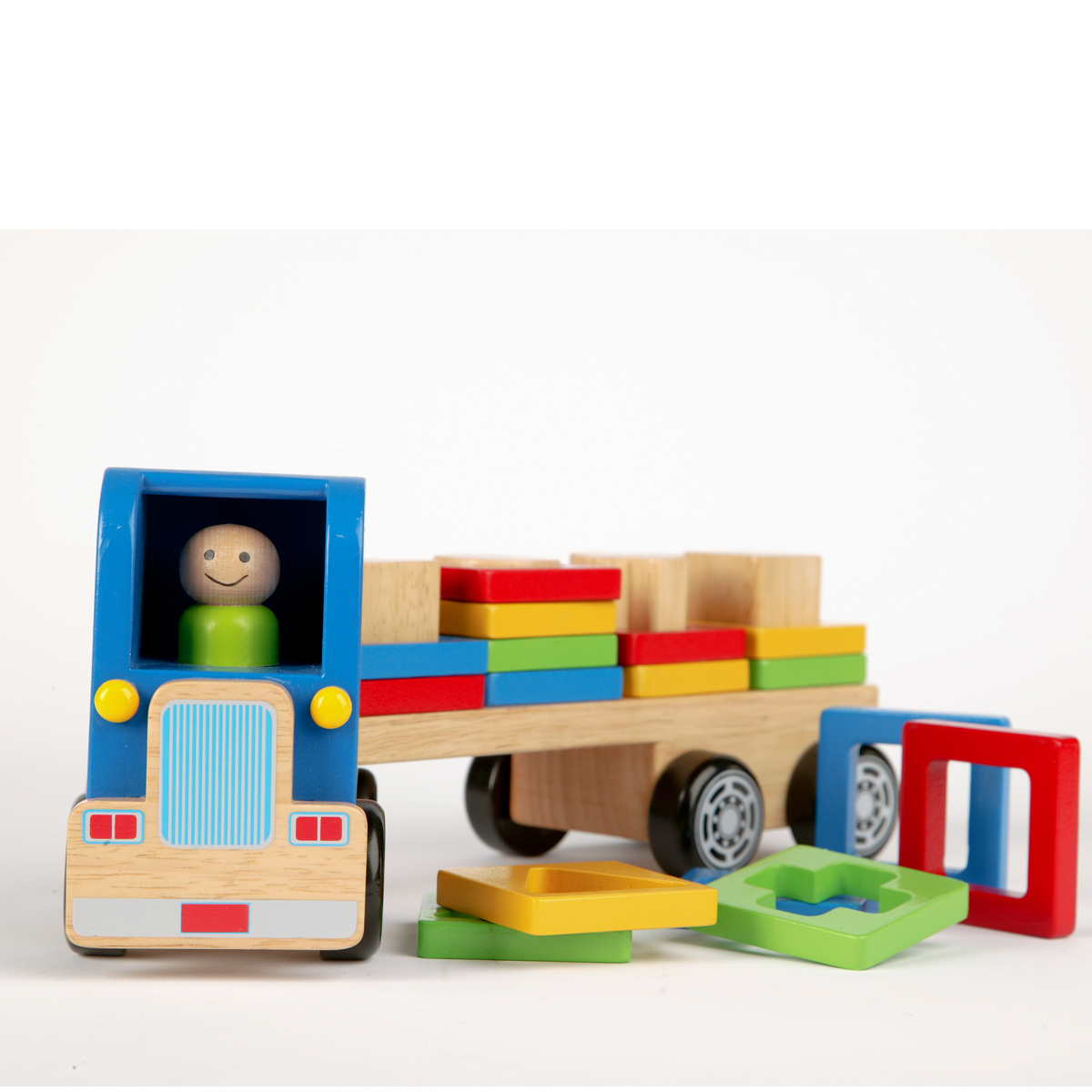 Wooden Lorry Shape Sorter | Tidlo | Toys & Games