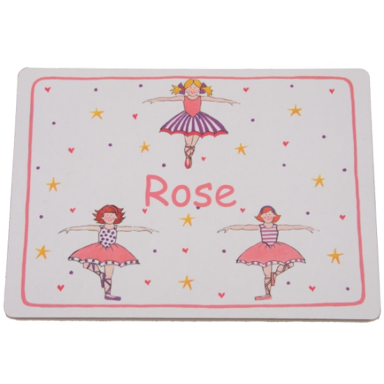Placemat - Ballerina | Personalised China, Placemats & Cutlery