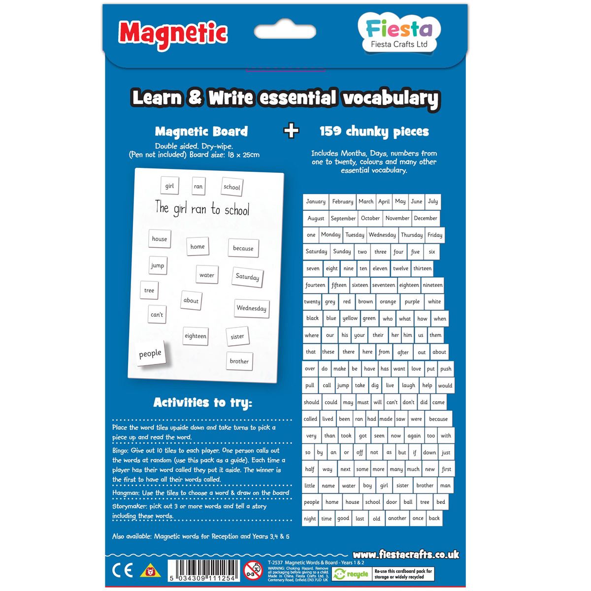 Magnetic Words & Board Years 1&2