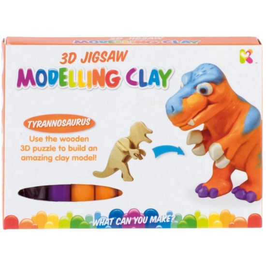 3D Dino Model Kits - T Rex | Make & Do