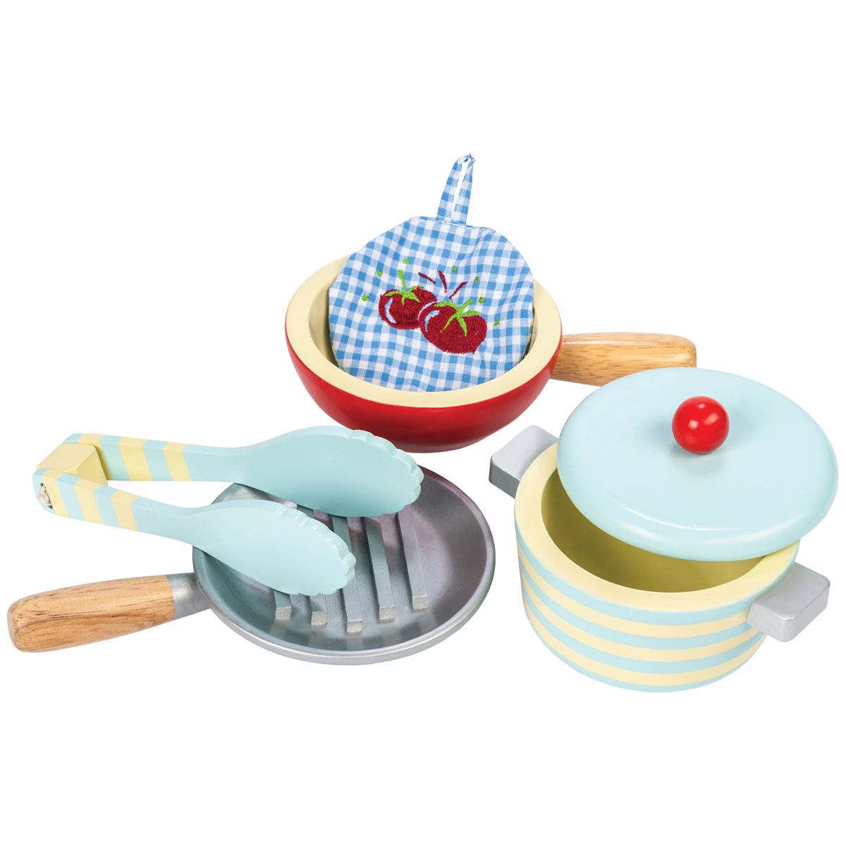Country Play Kitchen & Pans Bundle | Toy Kitchens