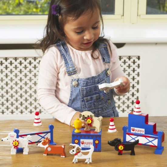 Best in Show Playset | Orange Tree | Traditional Wooden Toys