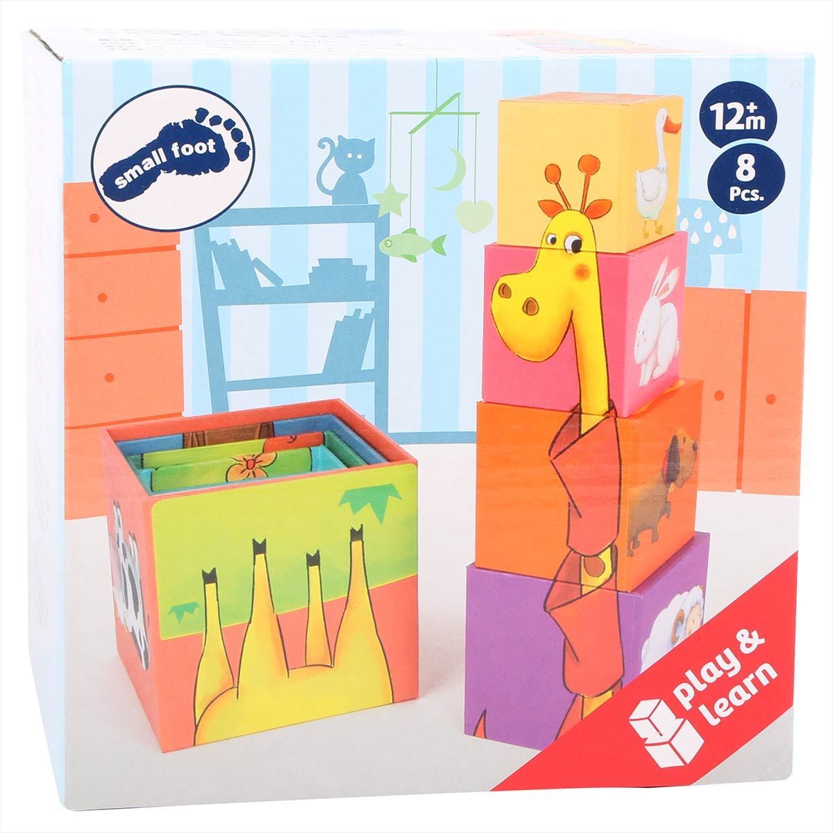 Animals Stacking Cubes | Stacking Toys | Mulberry Bush
