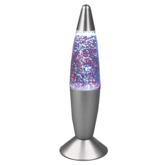 Colour Changing Mini Glitter Lamp | Fizz | Lights & Lamps
