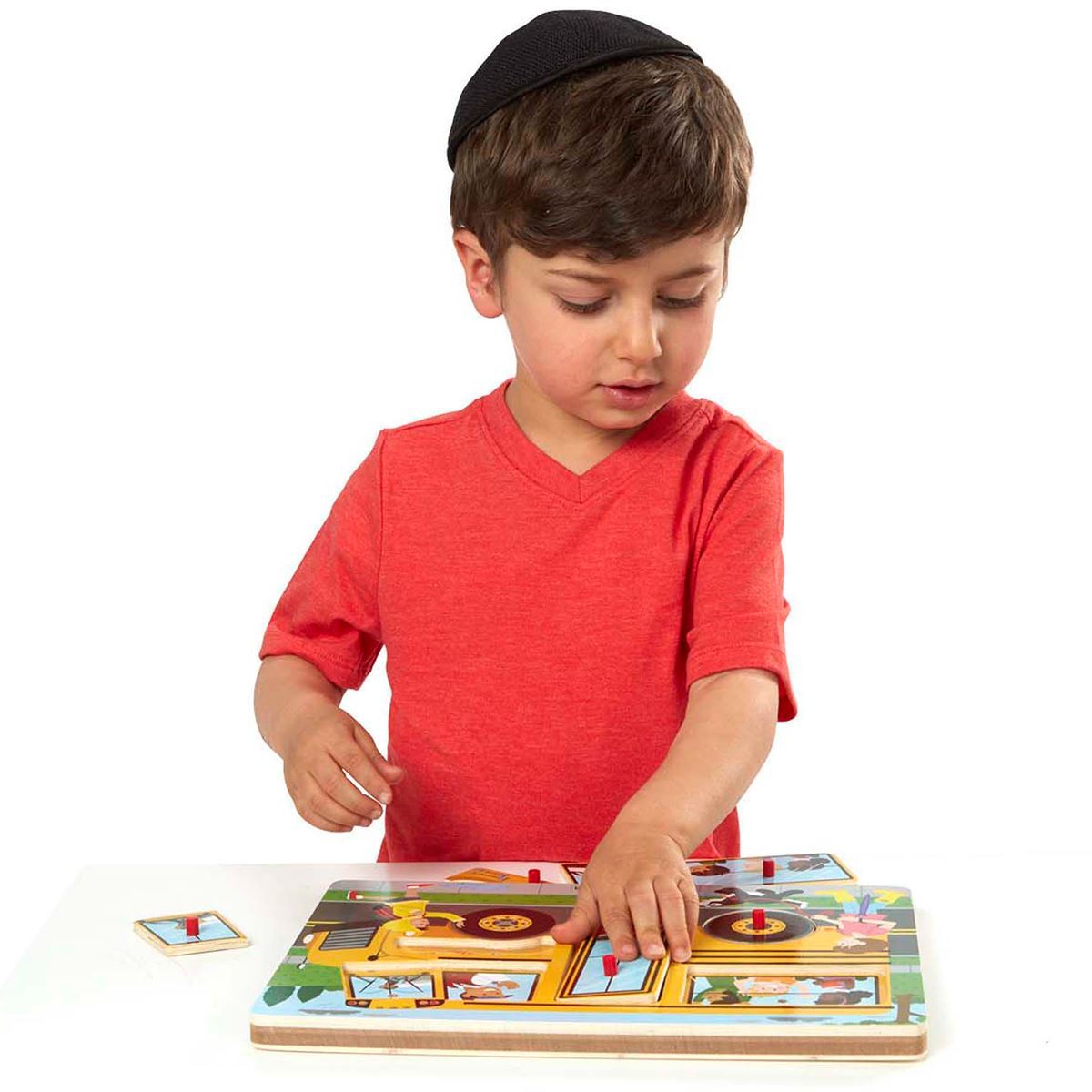 The Wheels on the Bus Sound Puzzle | Melissa & Doug