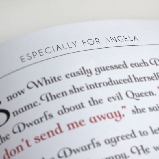 Personalised Disney Snow White Story Book | Personalised Books