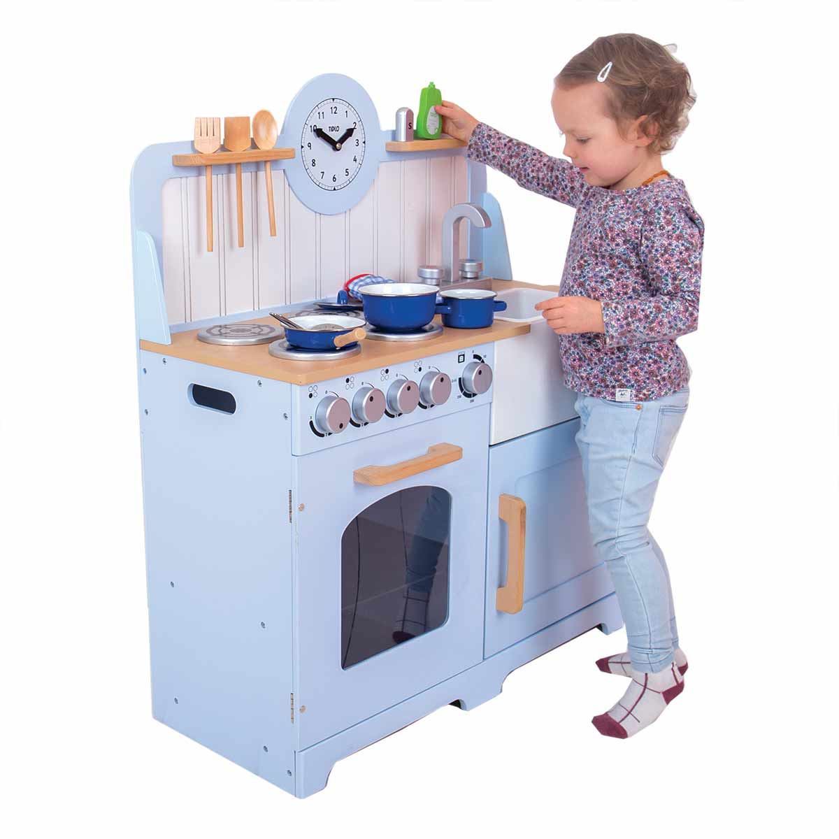 Country Play Kitchen - Wooden Play Kitchens
