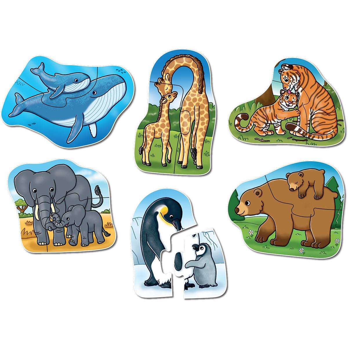 Mummy & Baby | Orchard Toys | First Puzzles | Mulberry Bush