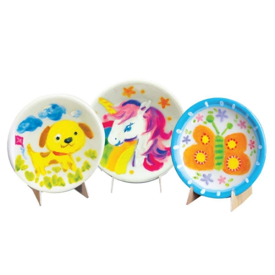 Mini Plate Painting Kit | 4M | Draw, Paint & Colour