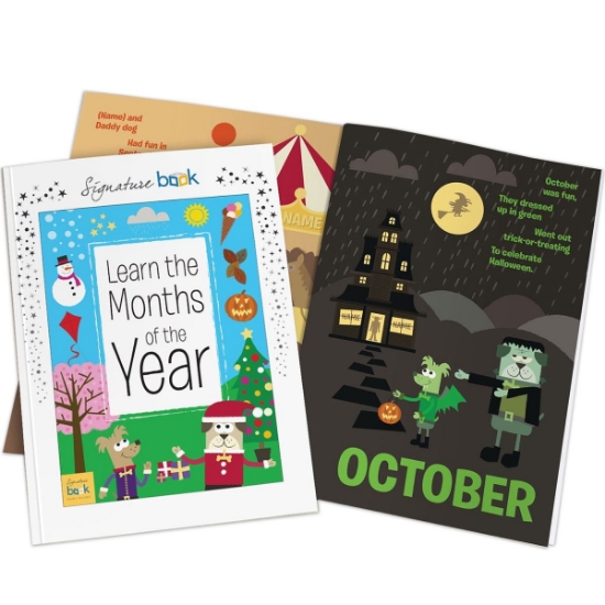 Personalised Months of the Year Book | Personalised Books
