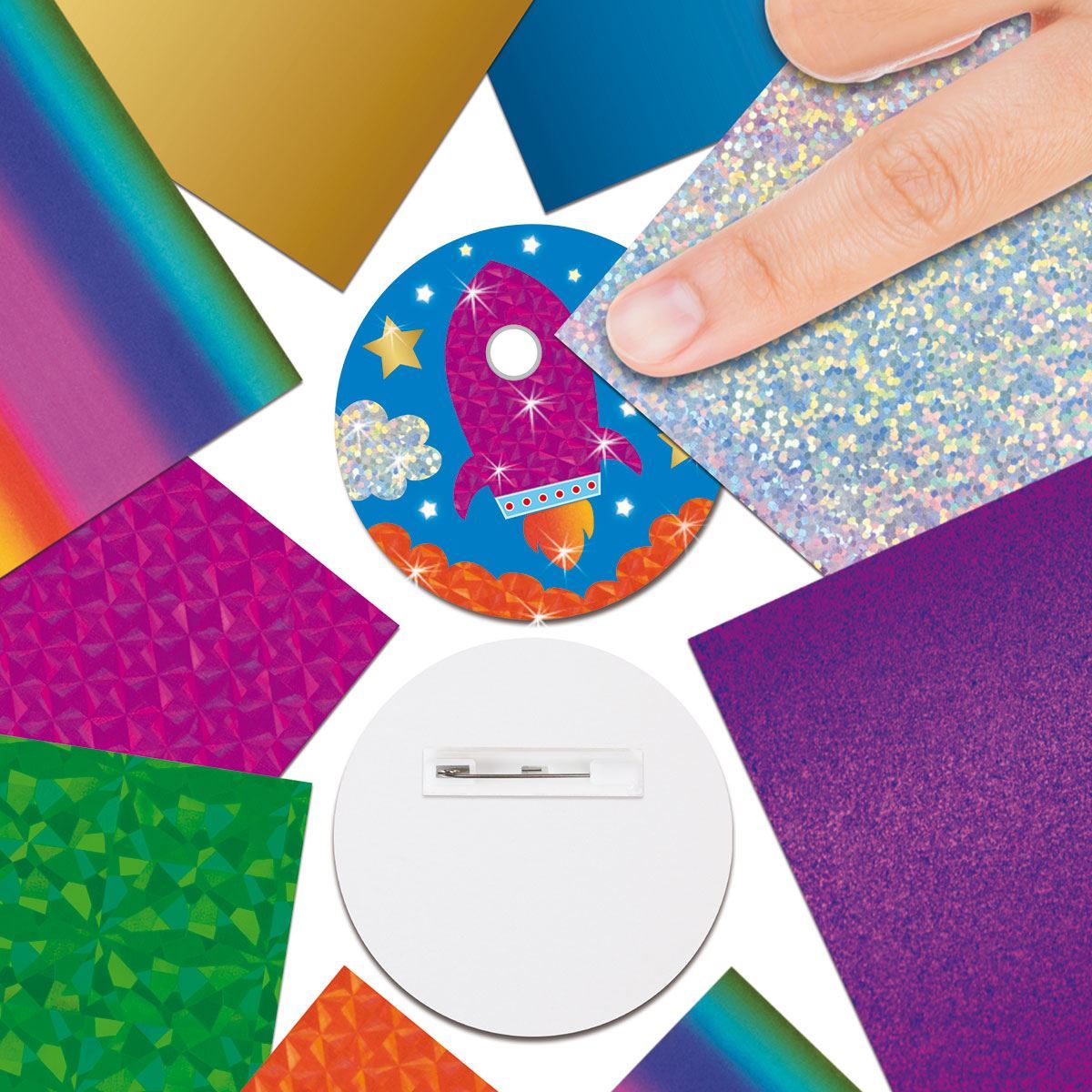 Foil Badges | Galt | Make & Do | Mulberry Bush