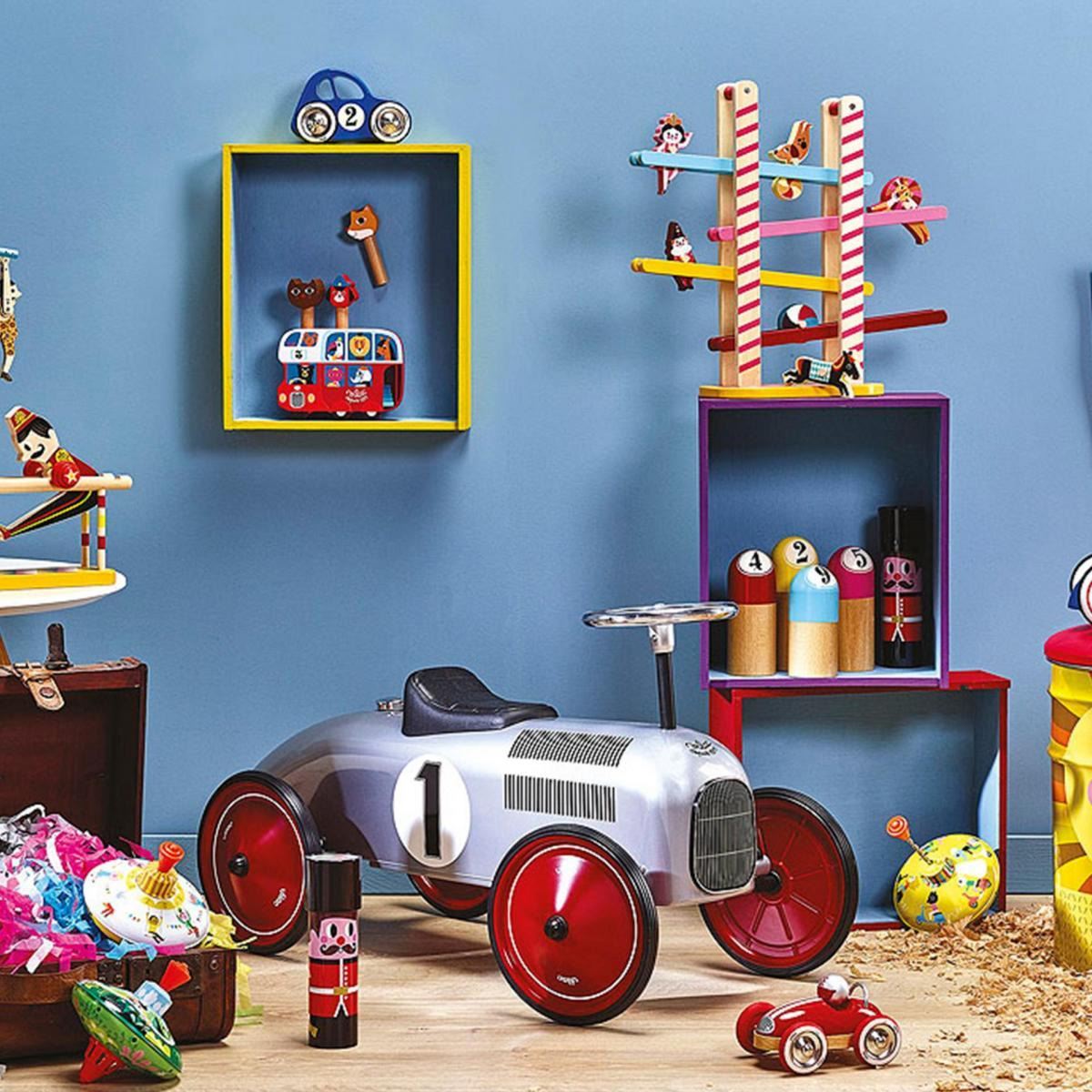 Ride-On Racing Car - Silver | Trikes & Ride-Ons