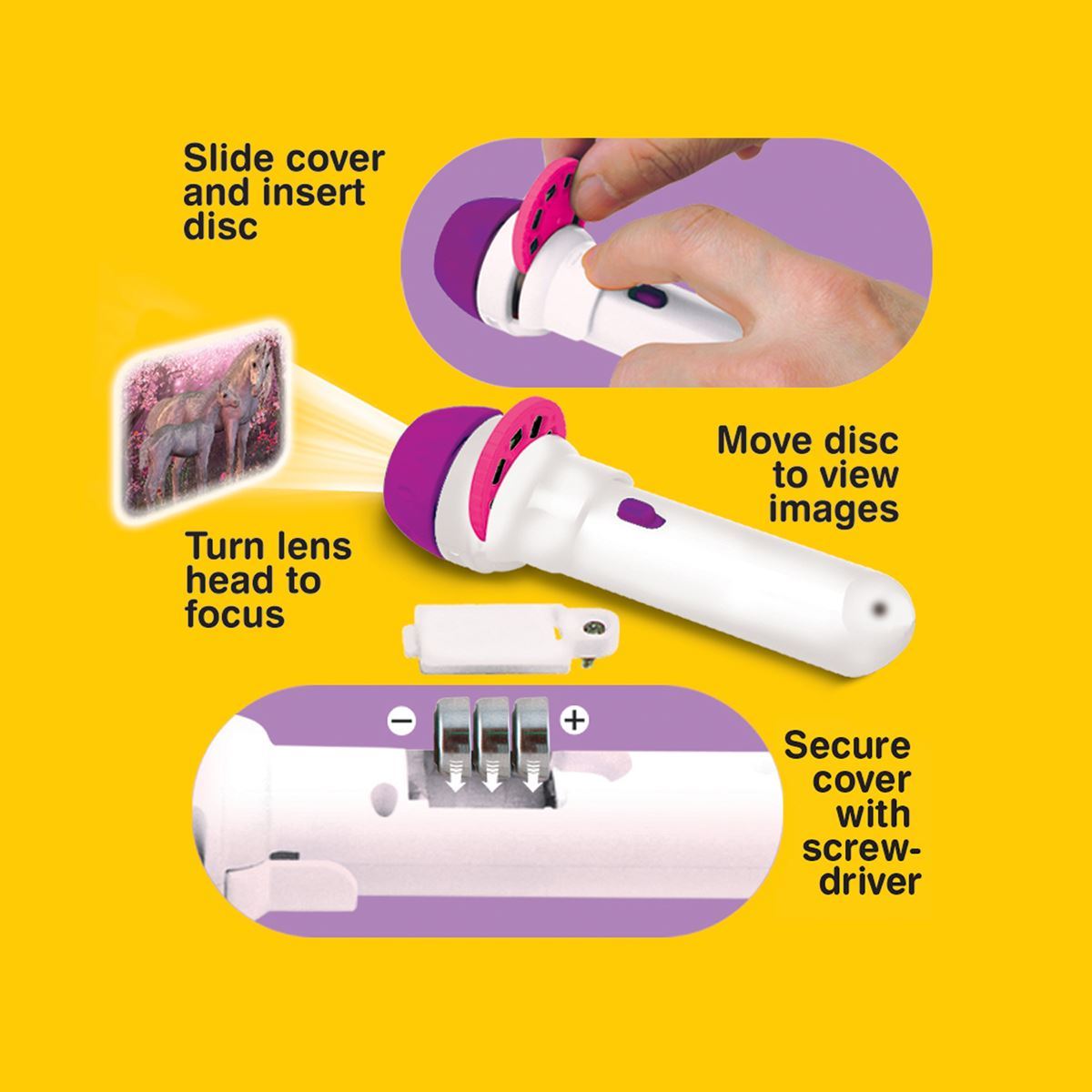 Fairy & Unicorn Torch Projector