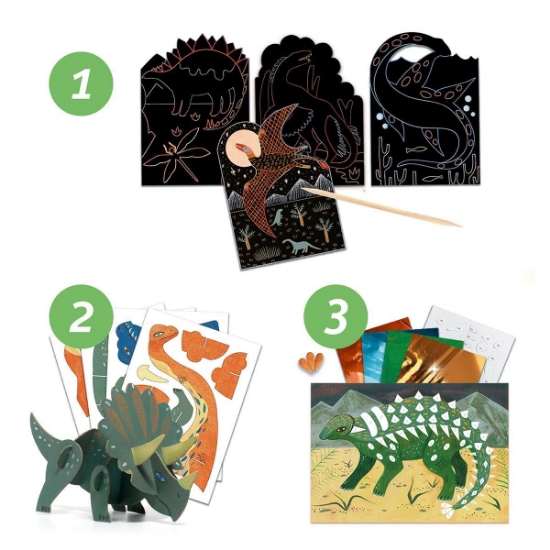 Dinosaur Activity Box - Kids Craft Sets