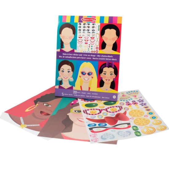 Make a Face Sticker Pad - Kids Craft Sets