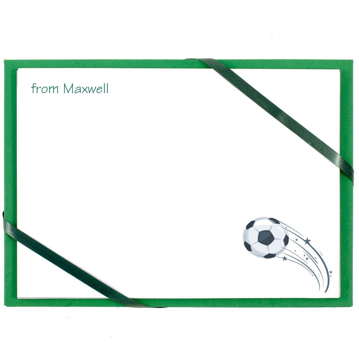 Named Cards - Football | Children's Stationery