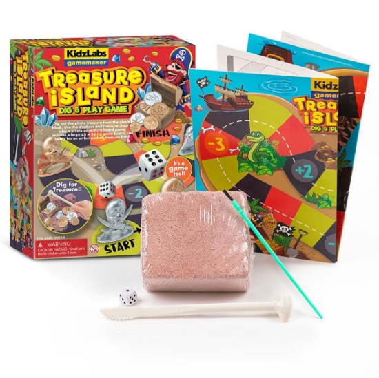 Treasure Island Dig & Play Game | 4M | Games | Mulberry Bush