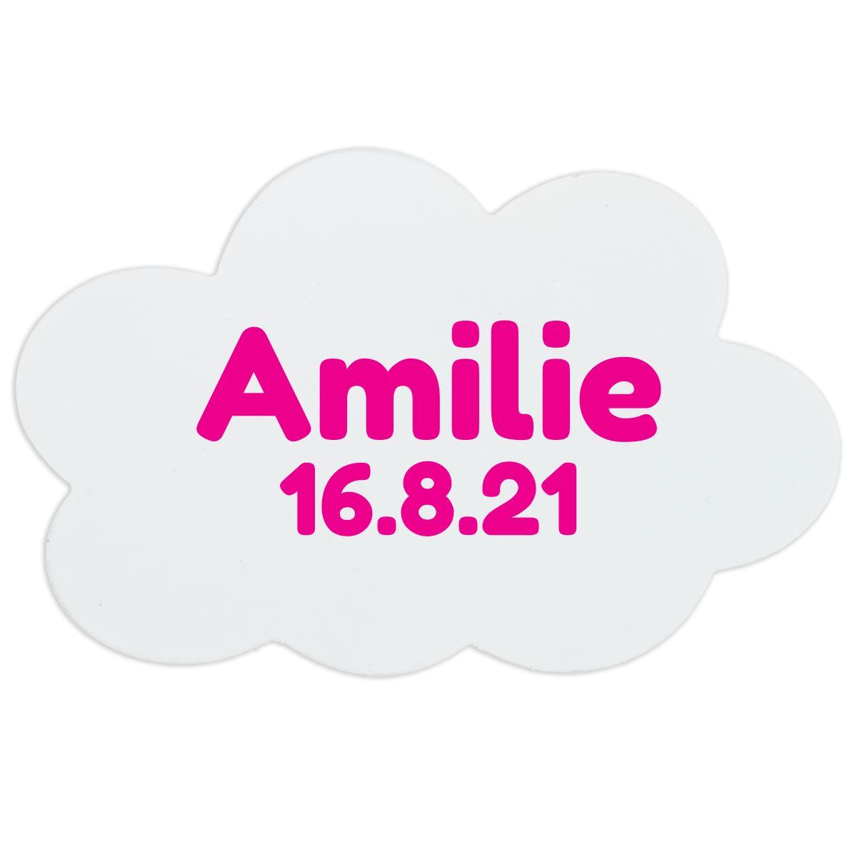 Personalised Cloud Name Plaque - More Personalised…