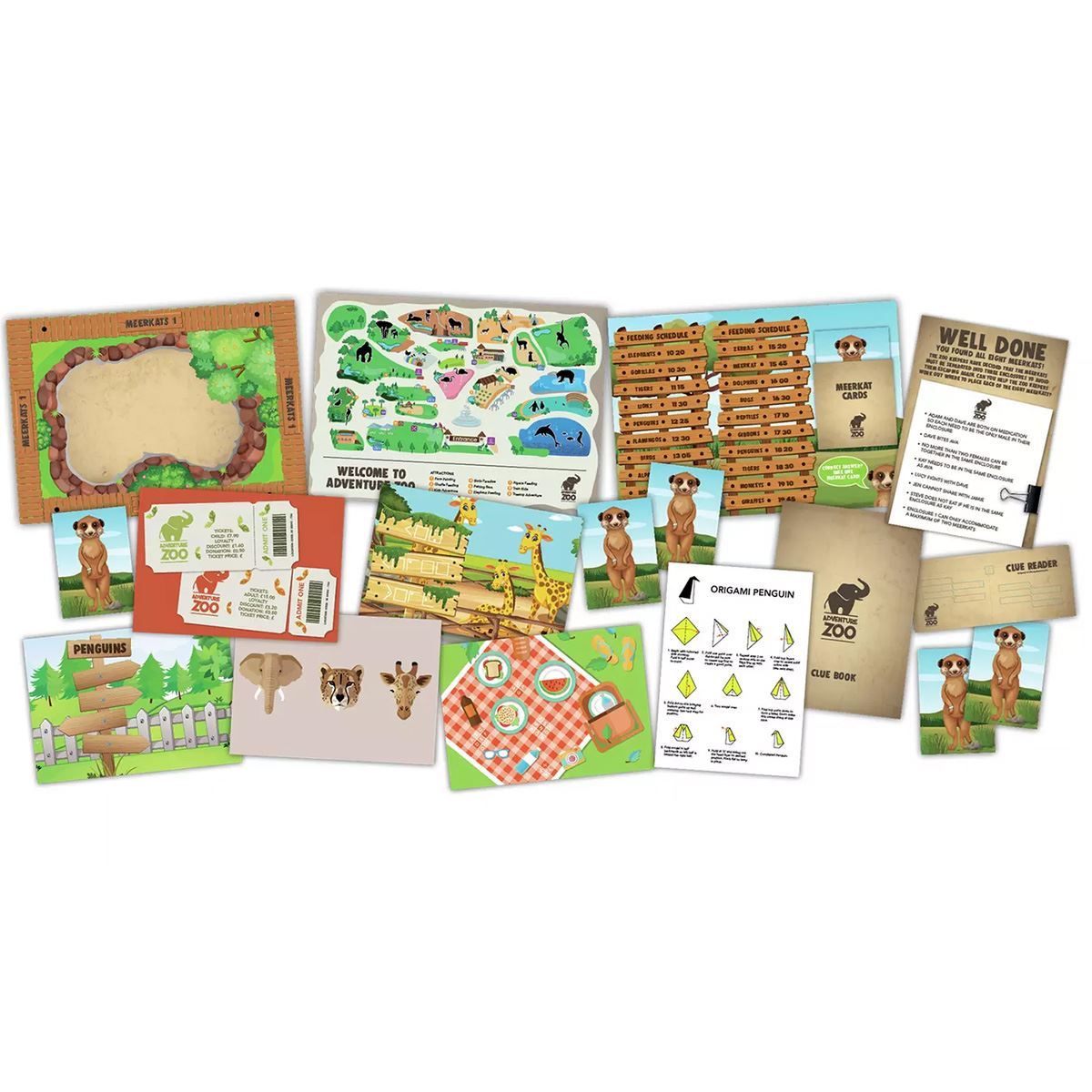 Trapped Escape Room The Zoo | Traditional Children's Games | Mulberry Bush