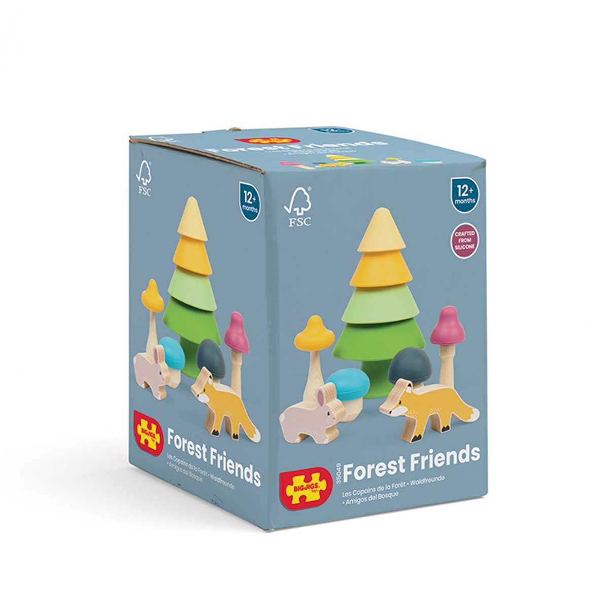 Forest Friends - Stacking Toys - Bigjigs