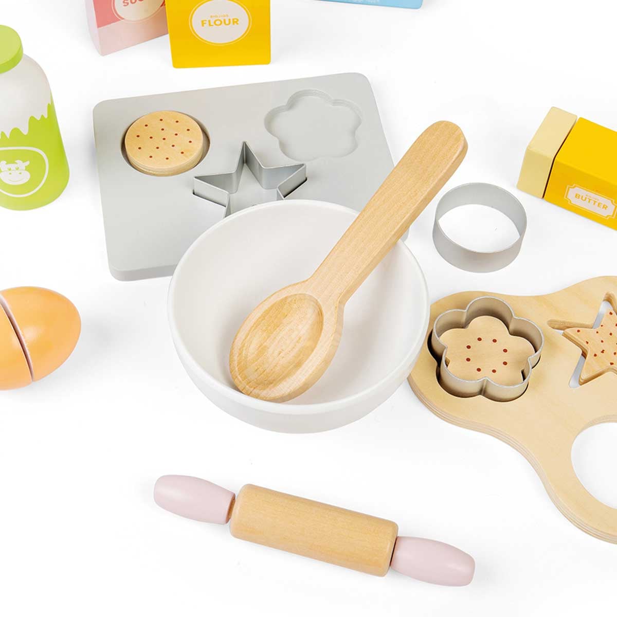 Baking Cookies Set - Wooden Cooking Toys