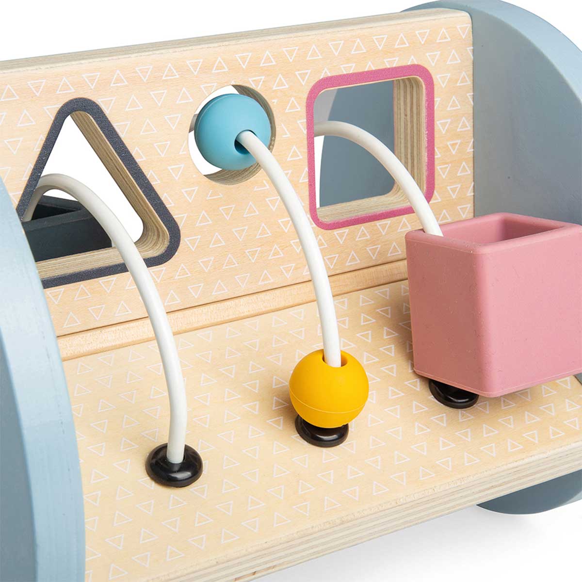 Rolling Sensory Sorter - Wooden Shape Sorter Toys