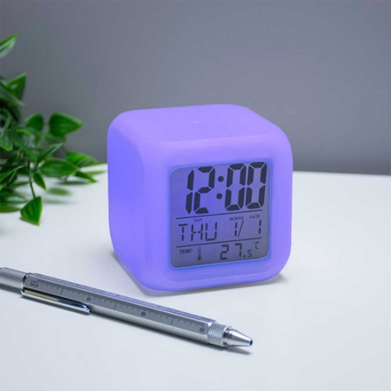 Colour Changing Digital Clock | Childrens Bedroom Accessories