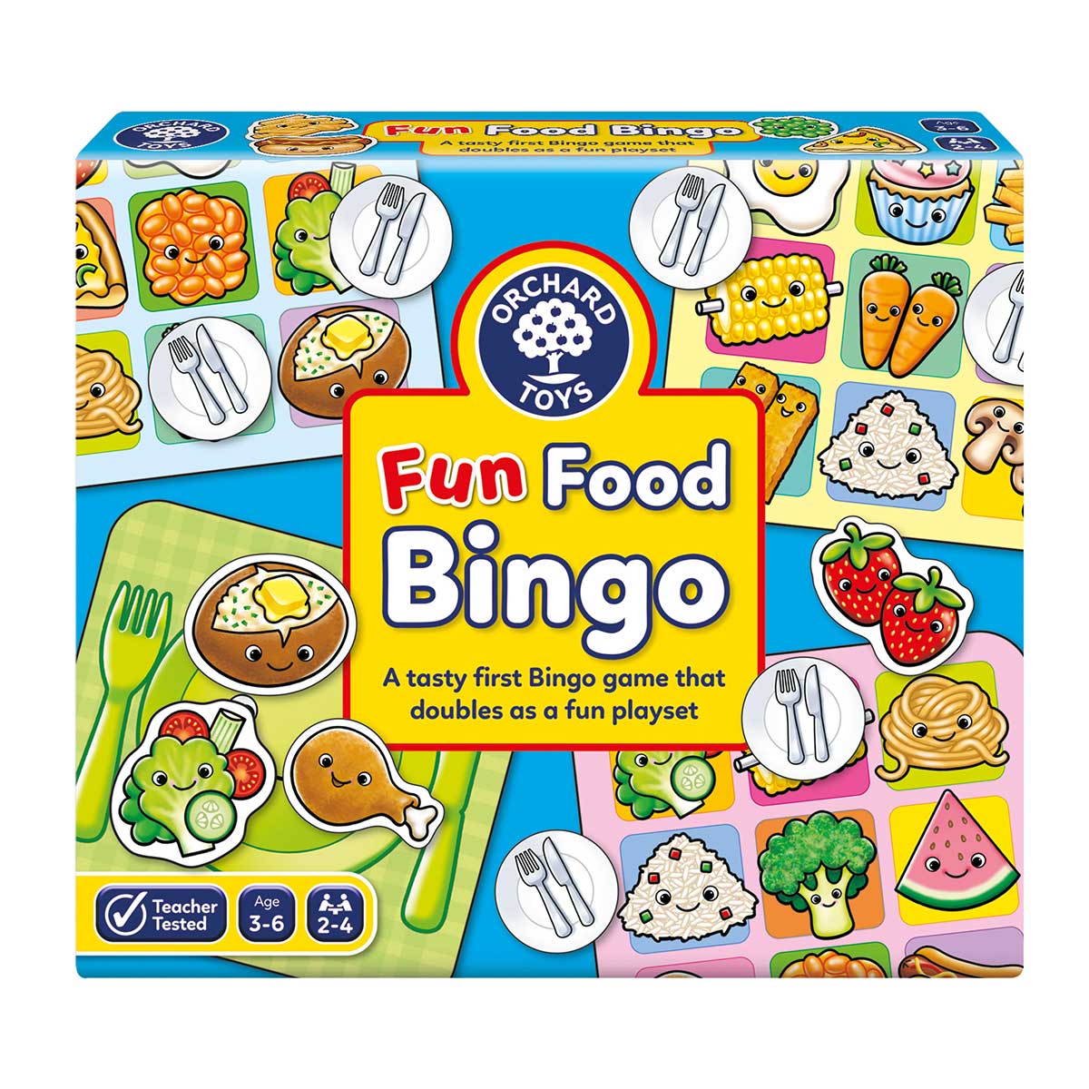 Fun Food Bingo - Traditional Games