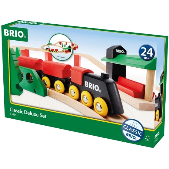 Classic Deluxe Brio Trainset - Train Sets