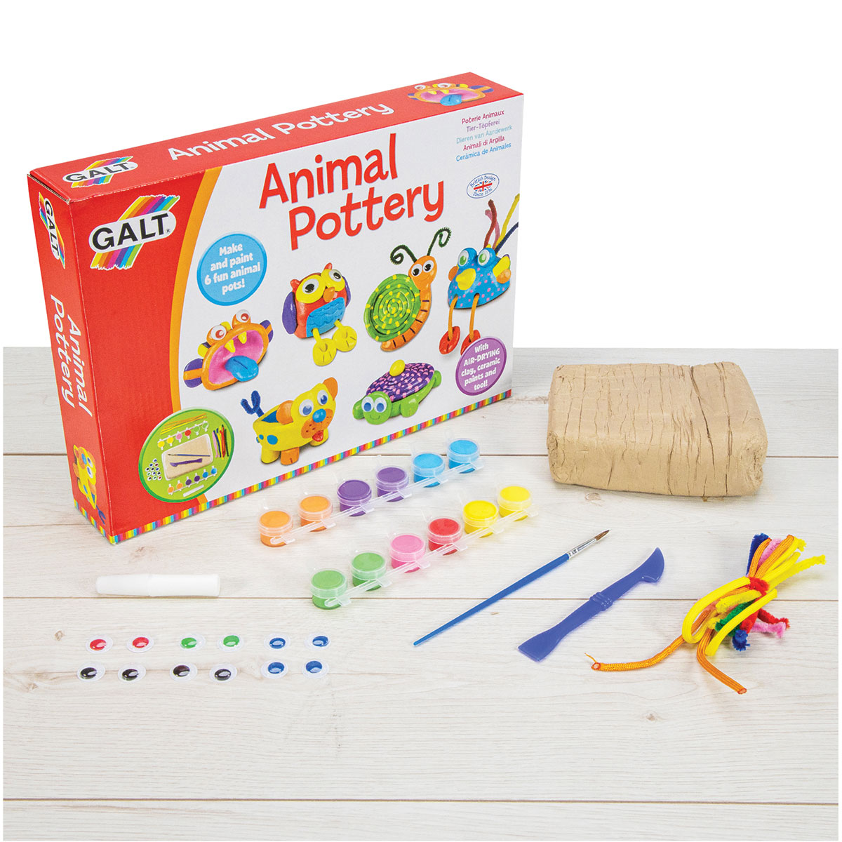 Animal Pottery - Kids Craft Sets