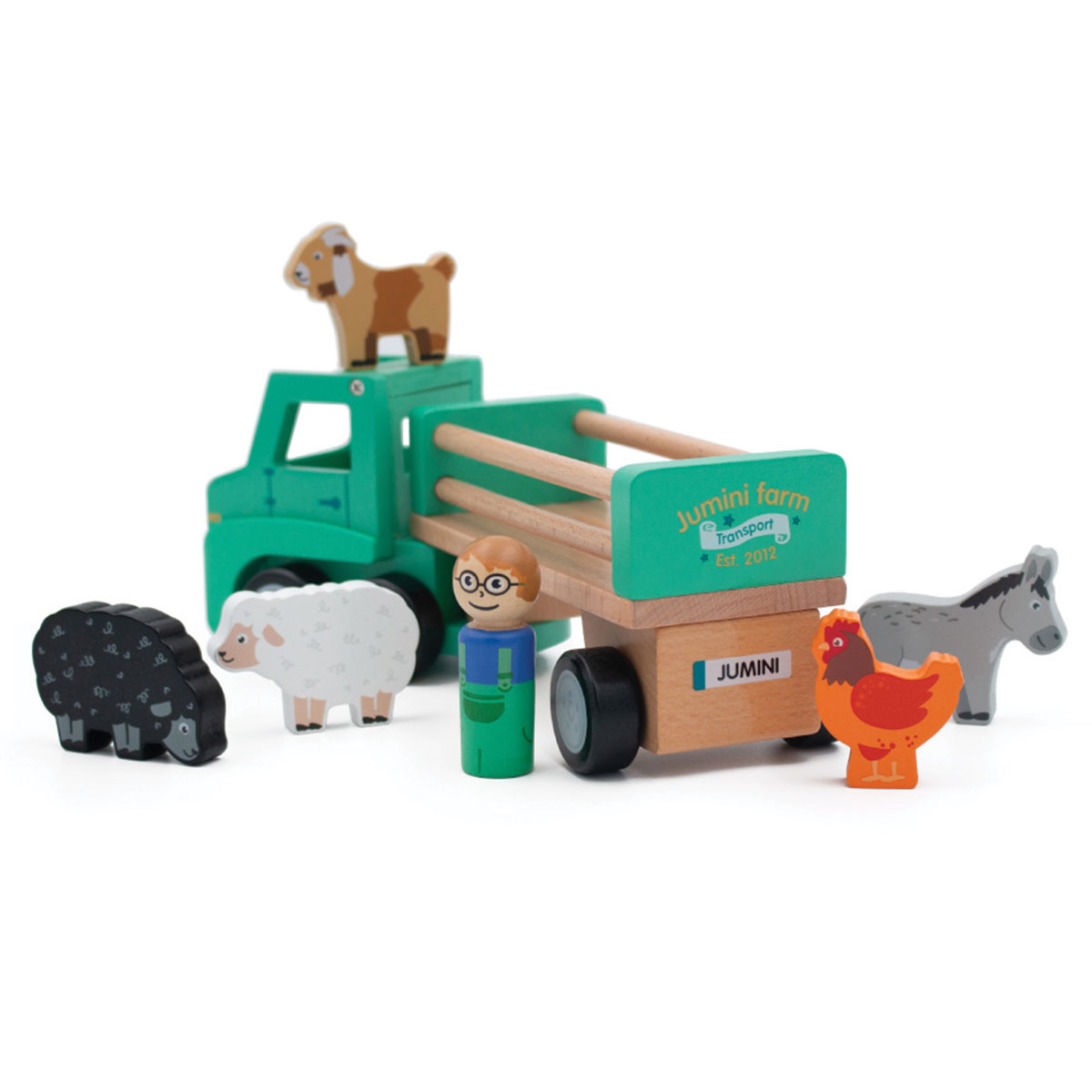 Farm Lorry & Animals - Toy Farm Animal Sets