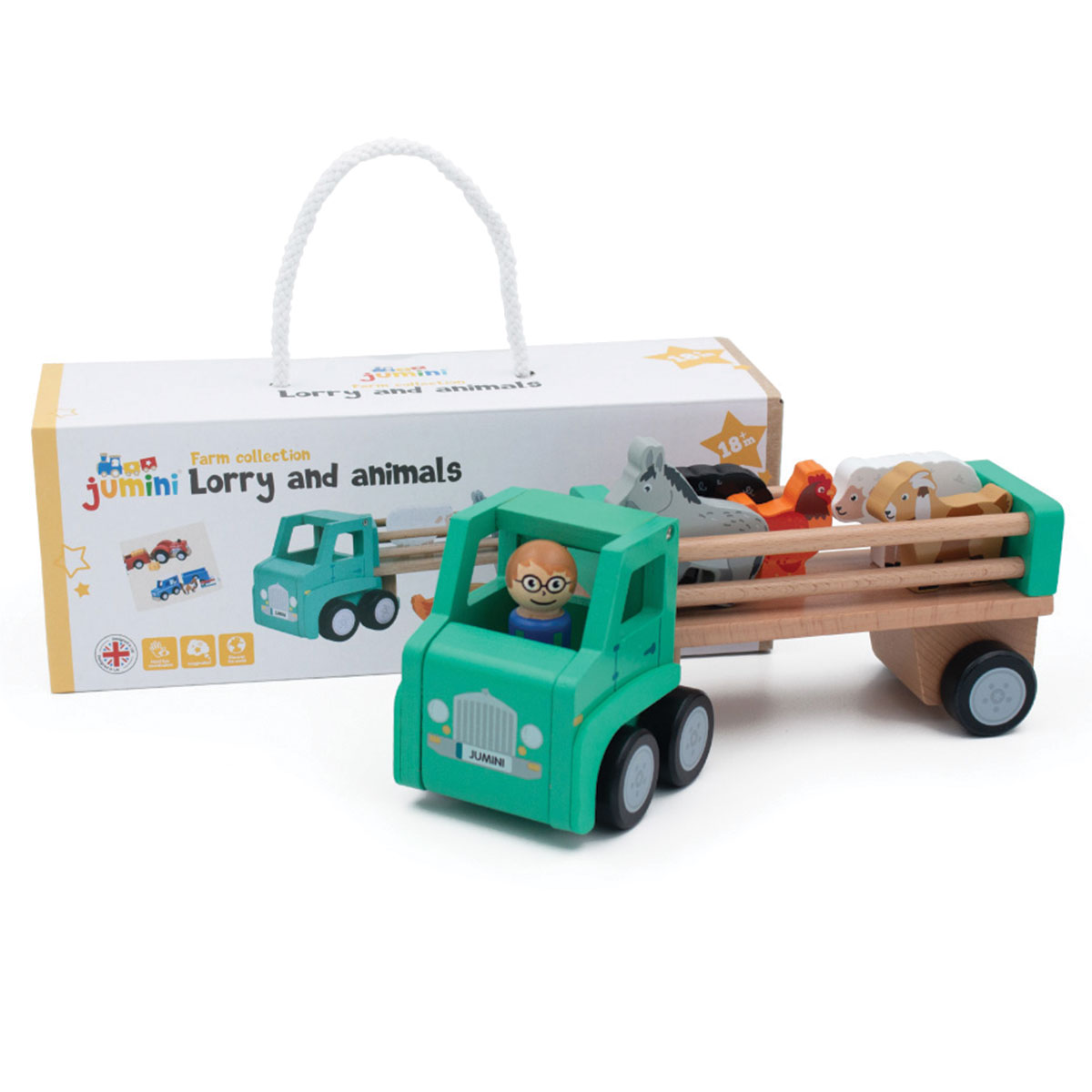 Farm Lorry & Animals - Toy Farm Animal Sets