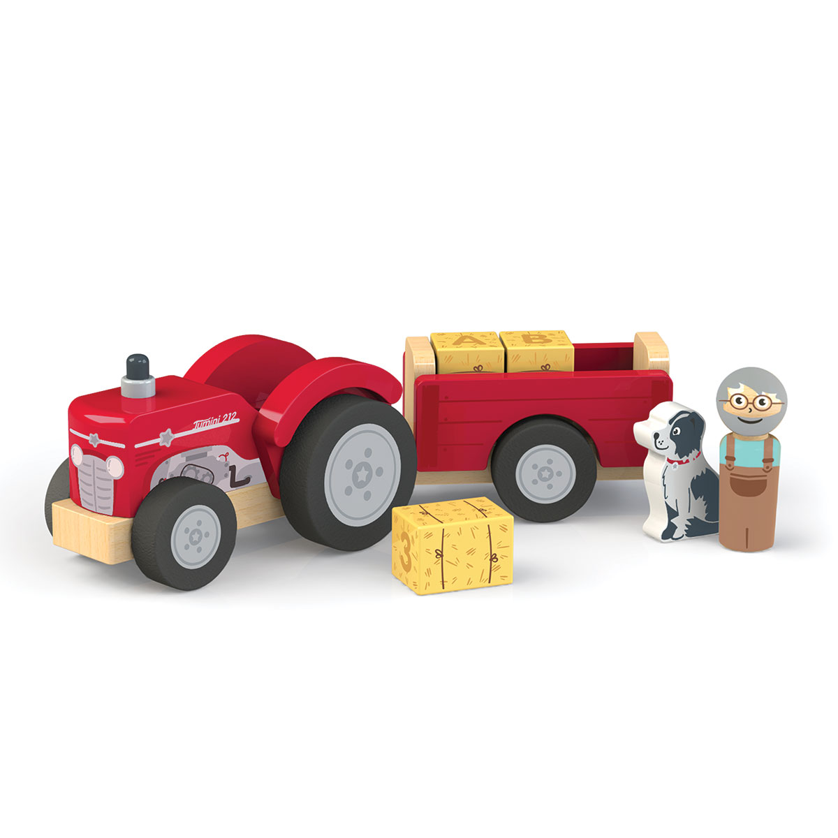 Farm Tractor and Accessories - Toy Farm Animal Sets
