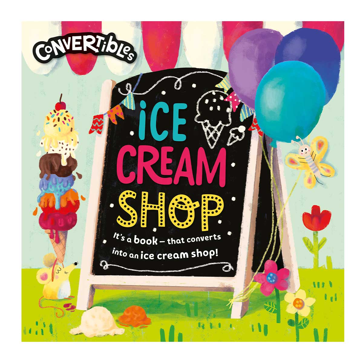 Convertible Ice Cream Shop - Pop Up & Convertible Books
