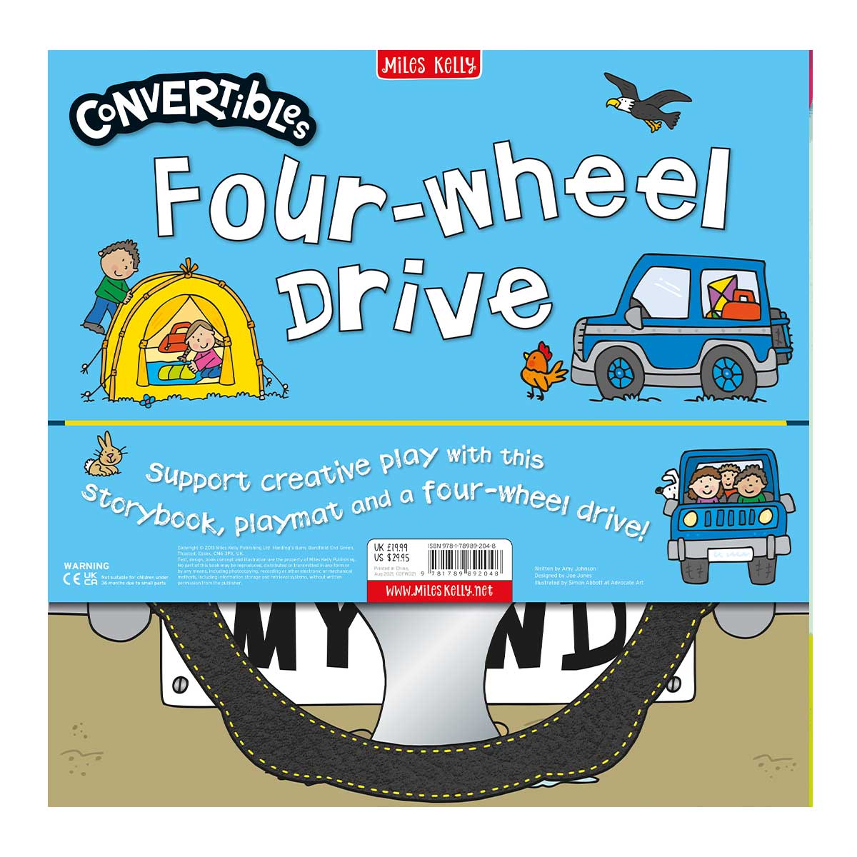 Convertible Four Wheel Drive - Pop Up & Convertible Books