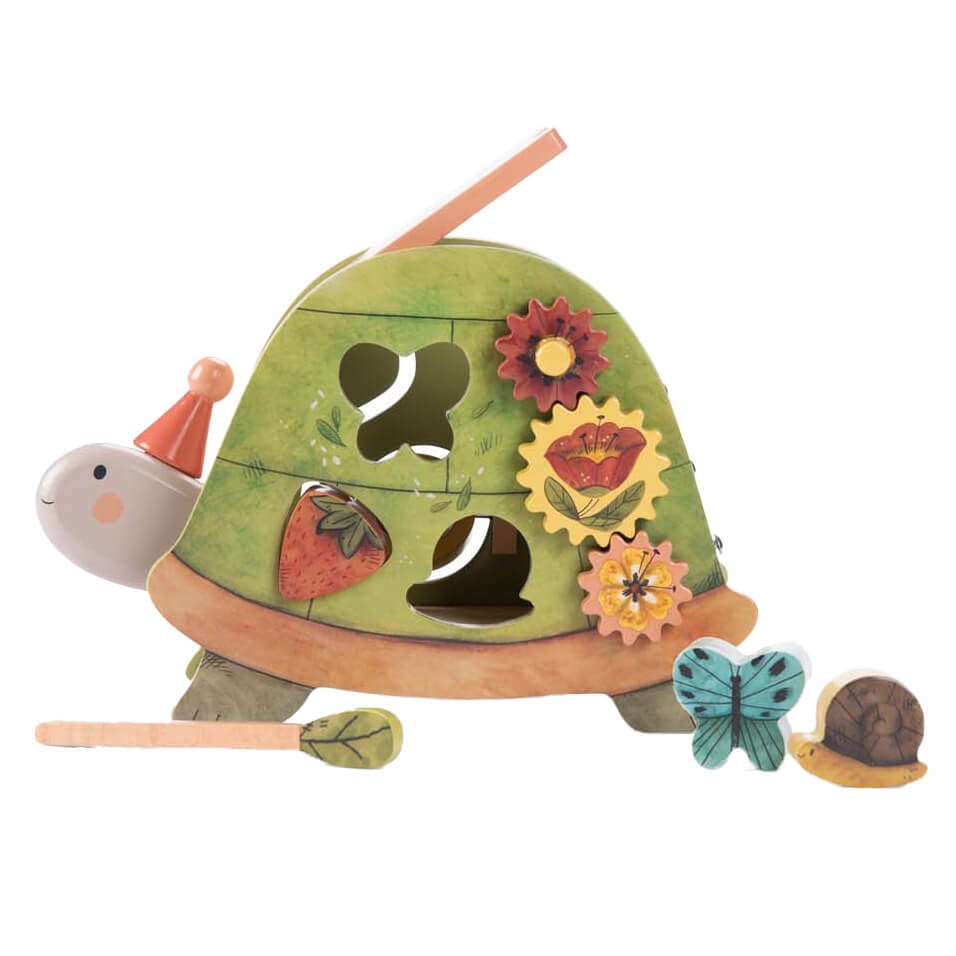 Activity Turtle - Wooden Activity Centres and Cubes