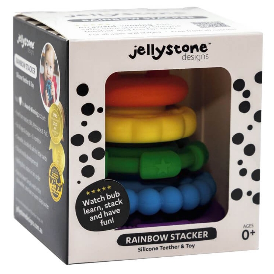 Rainbow Stacker and Teether