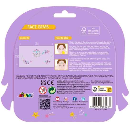 Face Gems - Stars